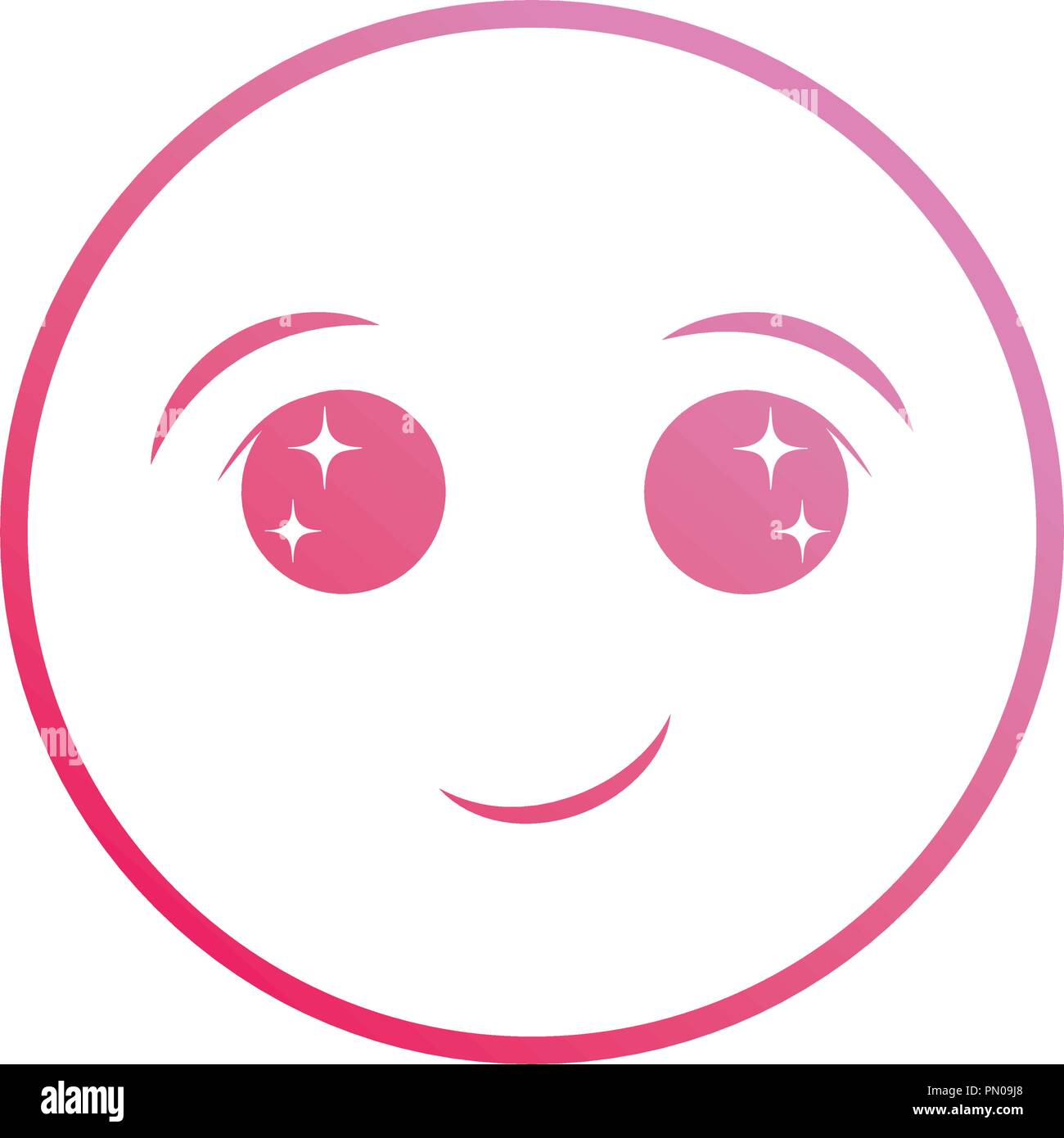 Emoticon Con Faccina Sorridente Immagini e Fotos Stock - Alamy