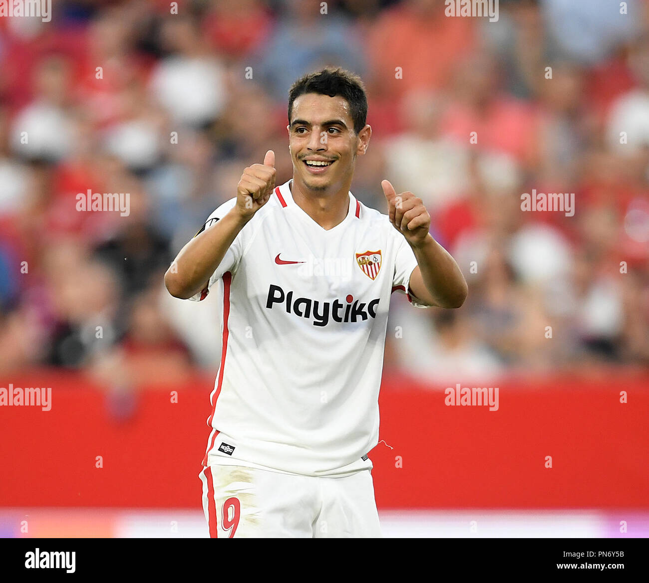 Il giocatore di sevilla fc wissam ben yedder ce immagini e fotografie ...
