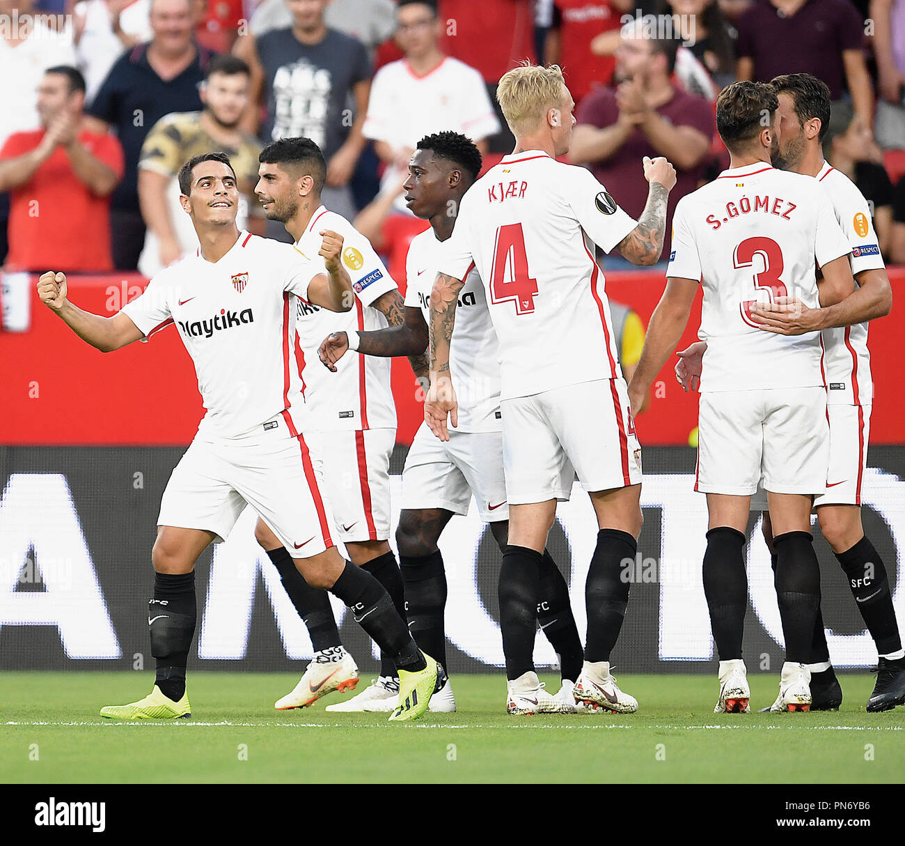 Il giocatore di sevilla fc wissam ben yedder ce immagini e fotografie ...