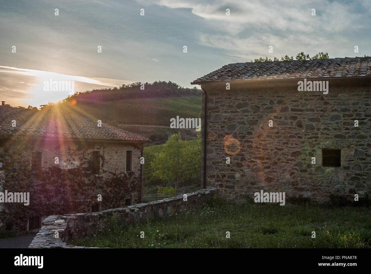 Villa e vigneto toscana immagini e fotografie stock ad alta risoluzione ...
