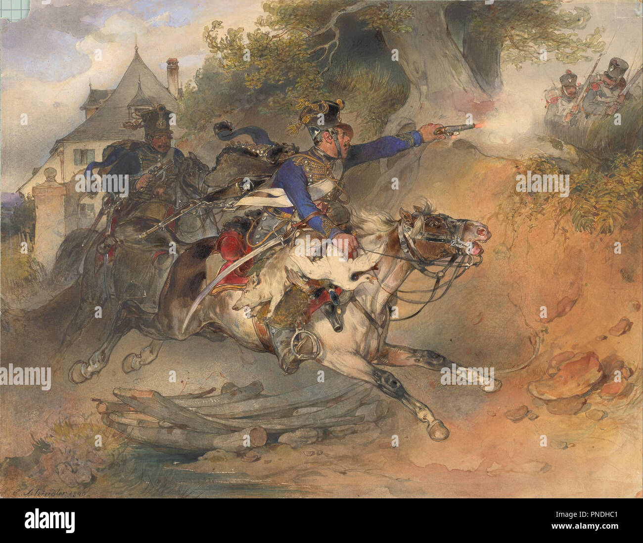 Ussari austriaci immagini e fotografie stock ad alta risoluzione - Alamy