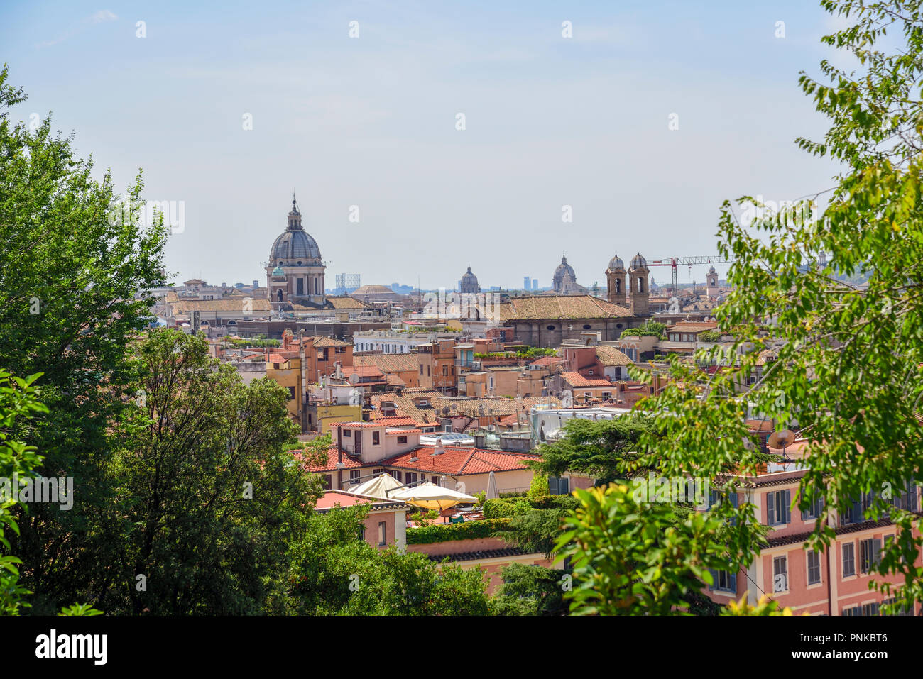 Roma dalla terrazza del pincio immagini e fotografie stock ad alta ...