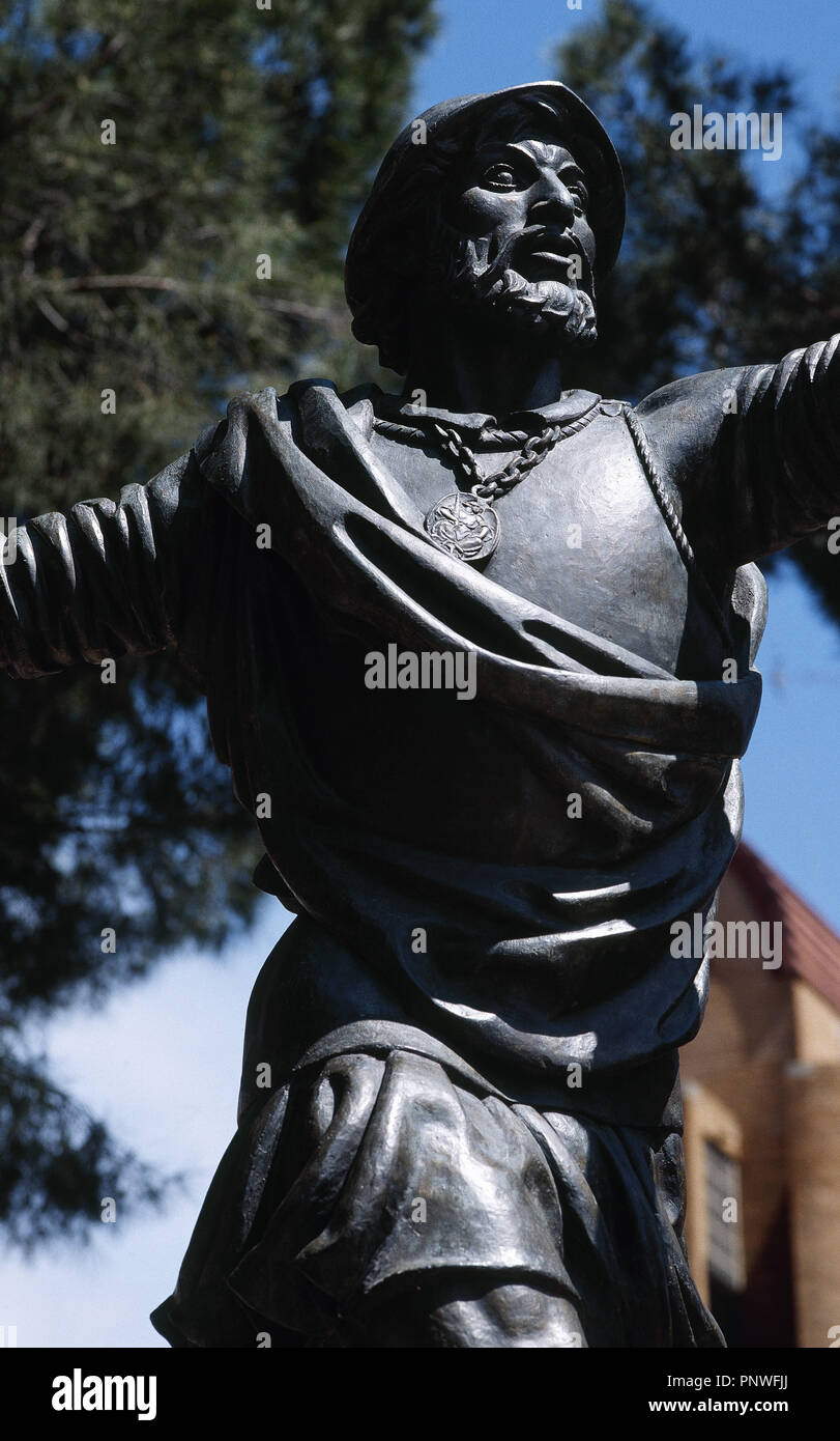 Balboa panama statua conquistador immagini e fotografie stock ad alta ...