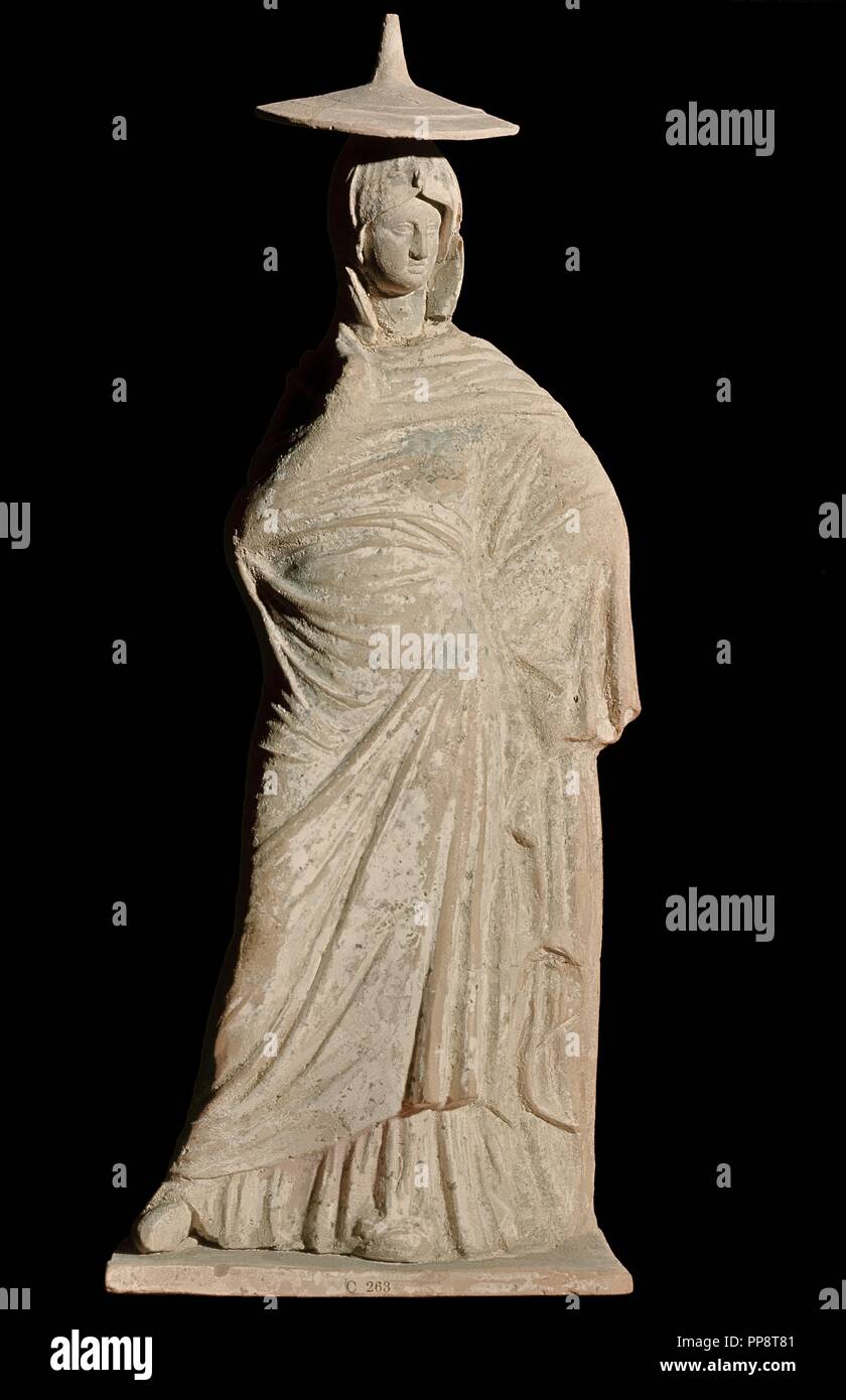 LE TANAGRINE, STATUINE DI ARGILLA, A VOLTE BLANDAMENTE COLORATE– DAL ...