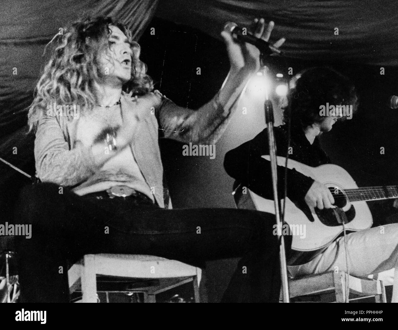 Robert plant led zeppelin immagini e fotografie stock ad alta ...