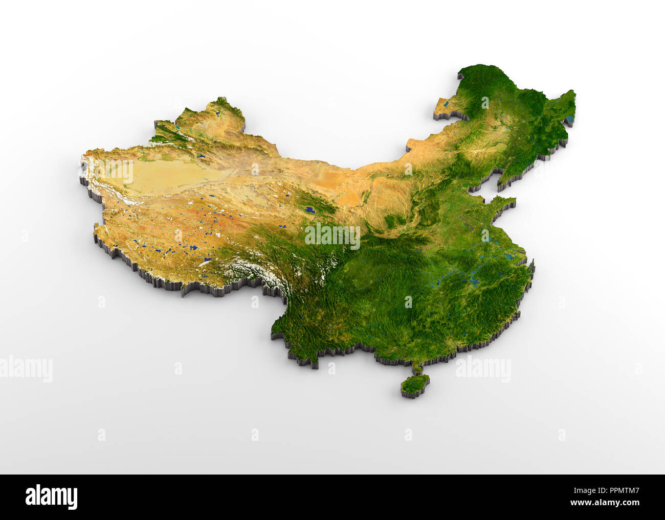 Cina map cartina immagini e fotografie stock ad alta risoluzione - Alamy