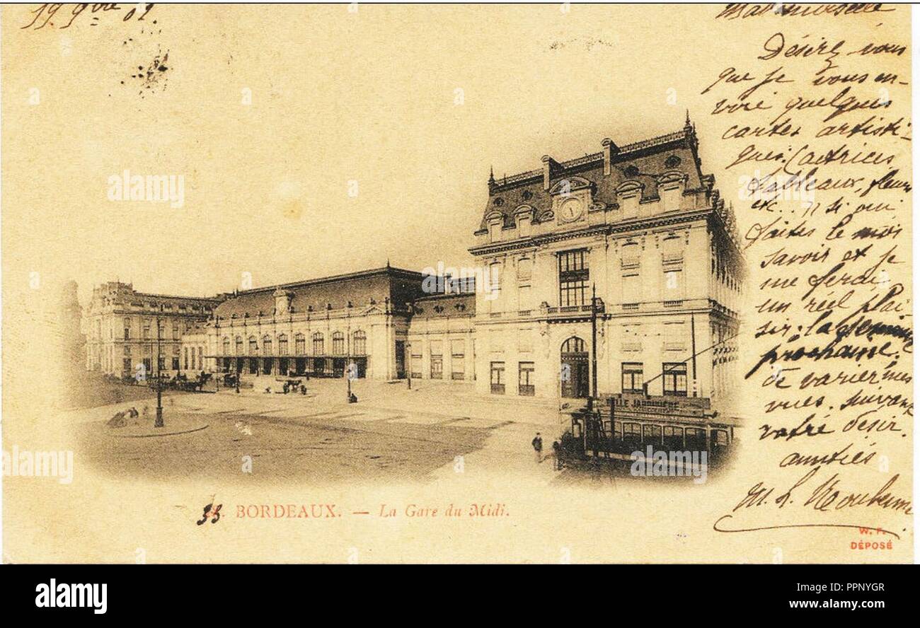 Gare de bordeaux immagini e fotografie stock ad alta risoluzione - Alamy