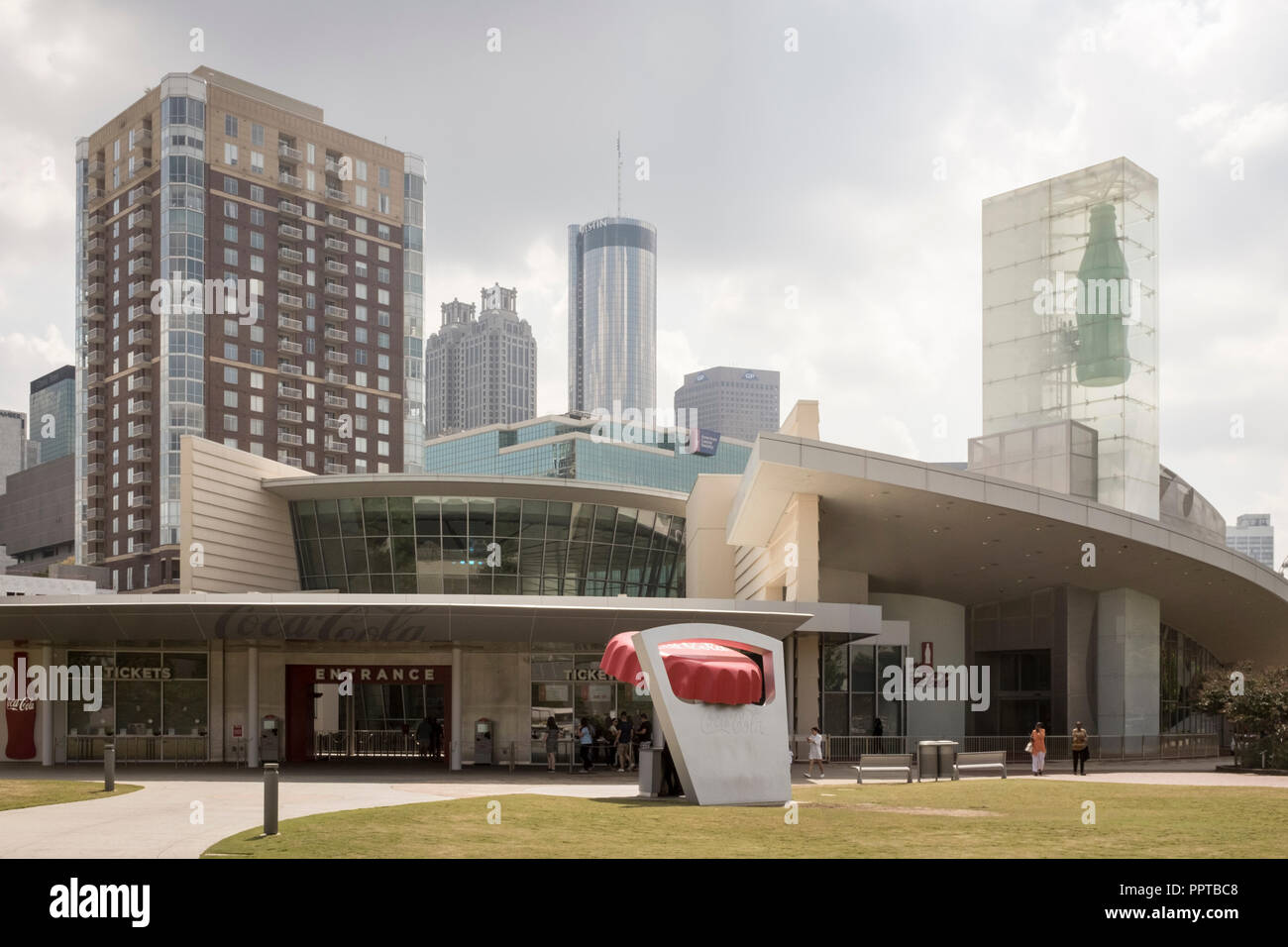 Il Mondo della Coca-Cola Museum, situati ad Atlanta, Georgia, vetrina ...