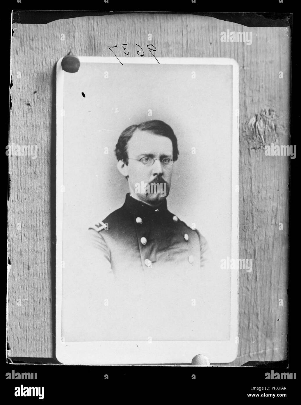 Il brigadiere generale Adam Badeau del quarto esercito regolare ...