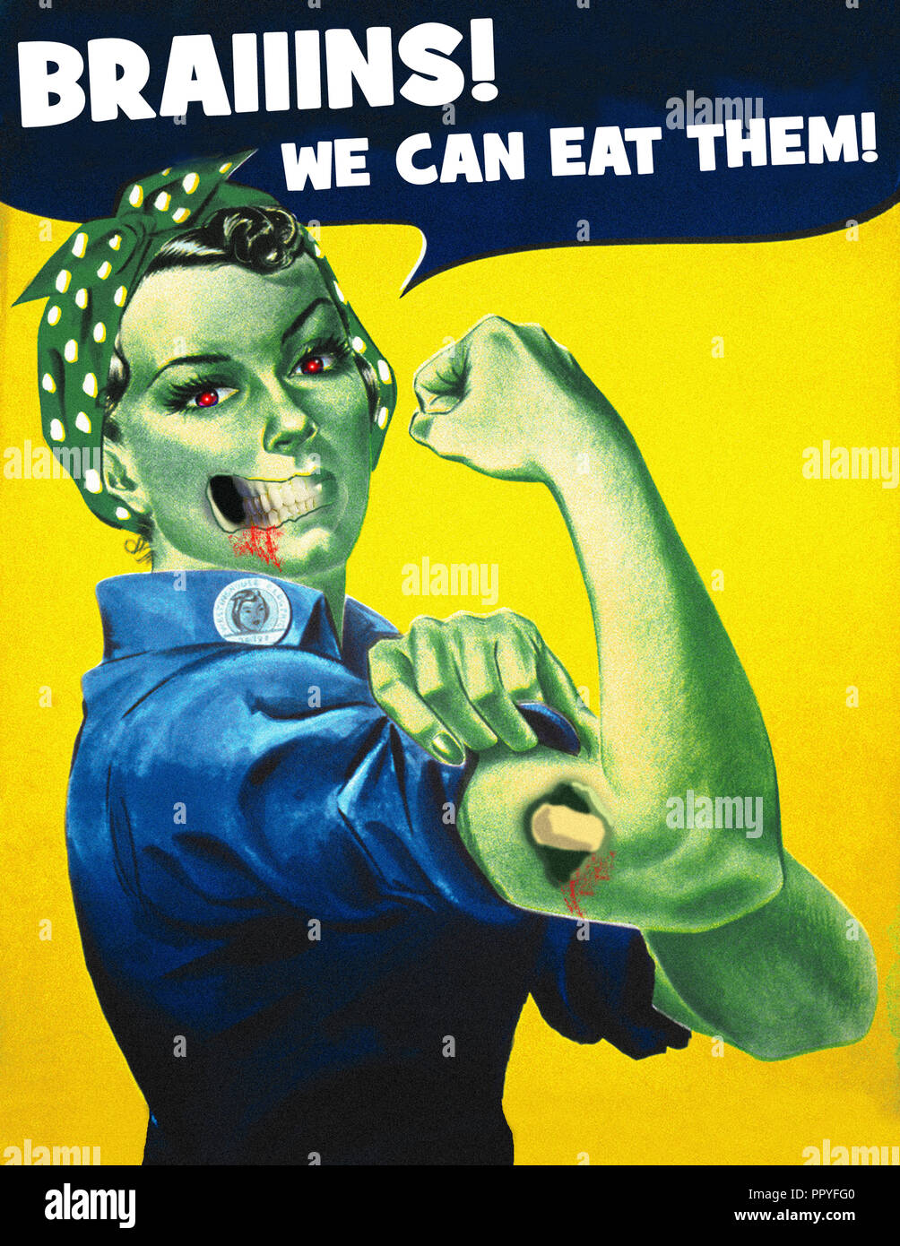 Rosie la rivettatrice possiamo farlo poster immagini e fotografie stock ...