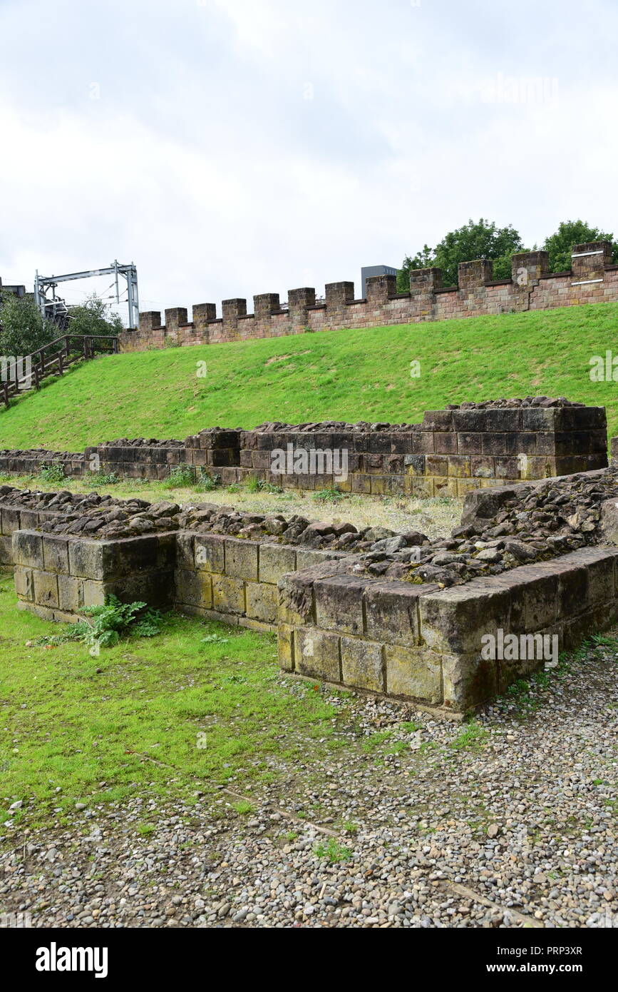 Roman fort castlefield manchester immagini e fotografie stock ad alta ...