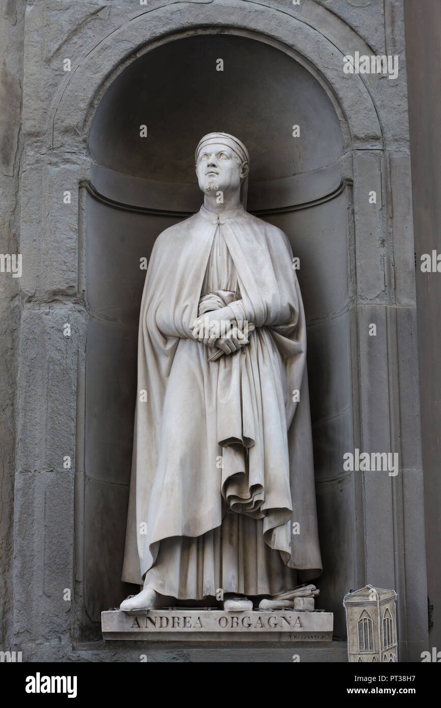 L'italiano primo Rinascimento pittore e scultore Andrea di Cione ...