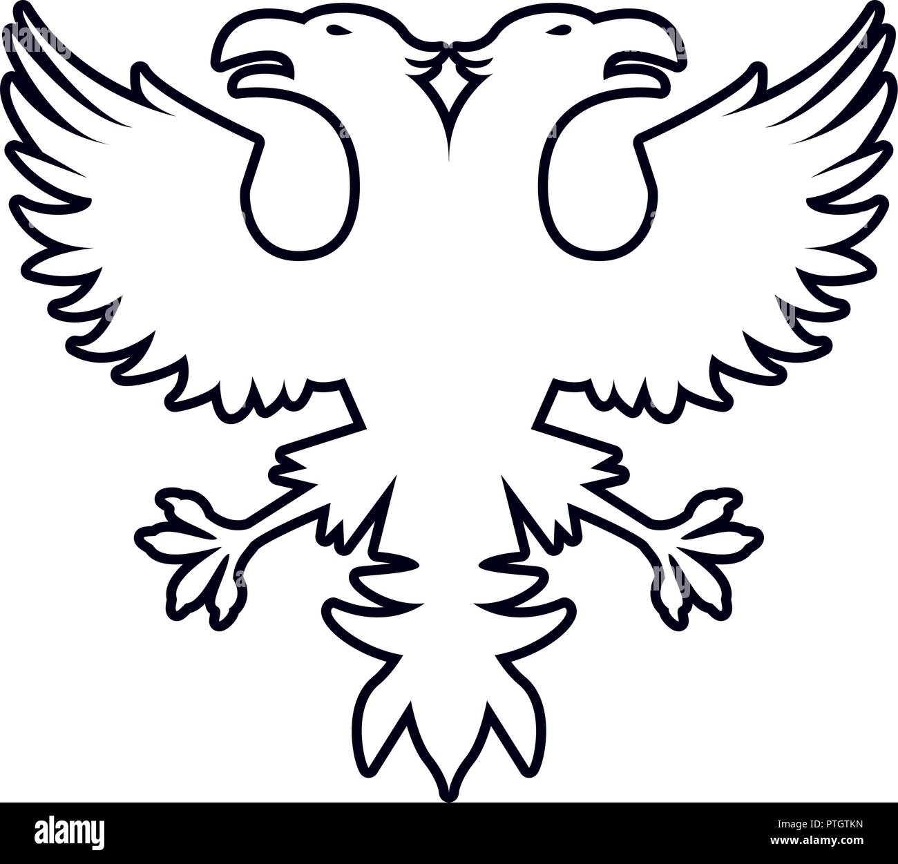 Emblema aquila stemma Immagini Vettoriali Stock - Pagina 2 - Alamy