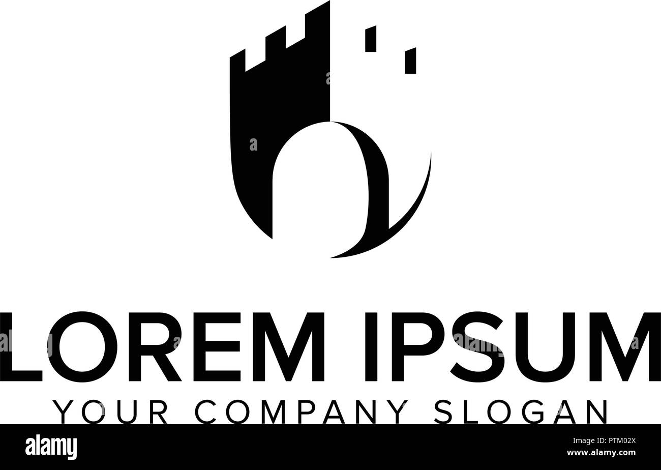 Logo castello immagini e fotografie stock ad alta risoluzione - Alamy