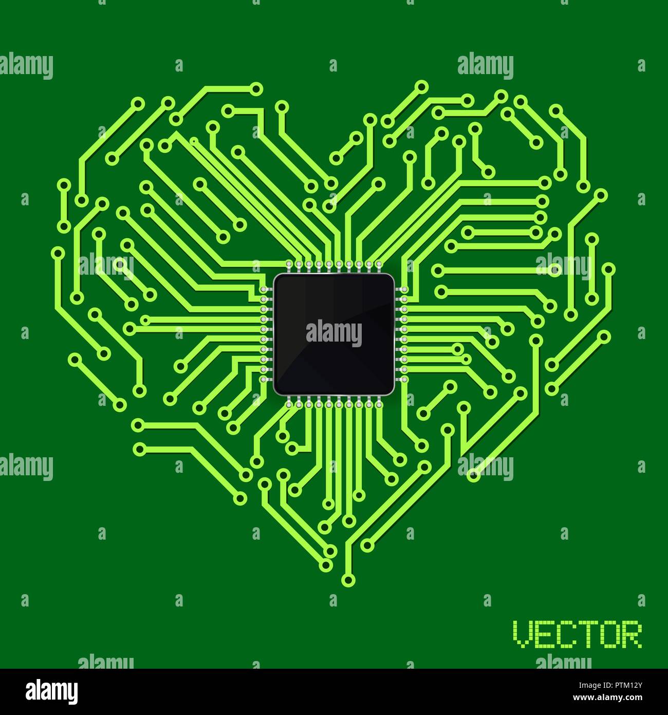 Simbolo del cuore Immagini Vettoriali Stock - Alamy