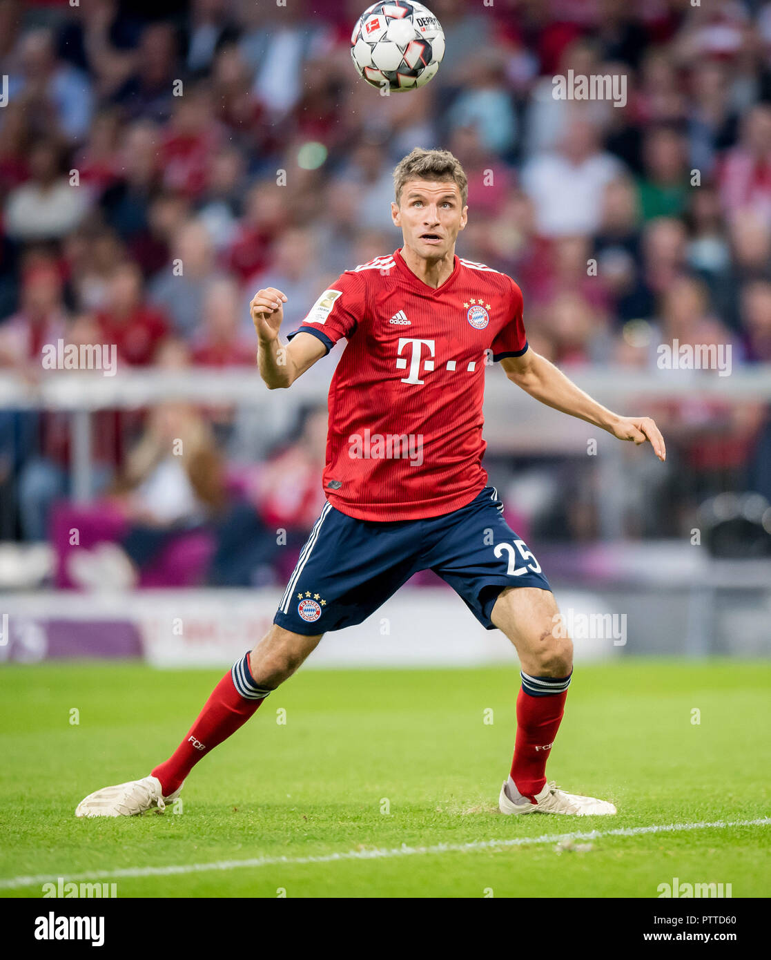 6. Ottobre 2018: Muenchen, Allianz Arena: Calcio 1. Bundesliga, 7 ...