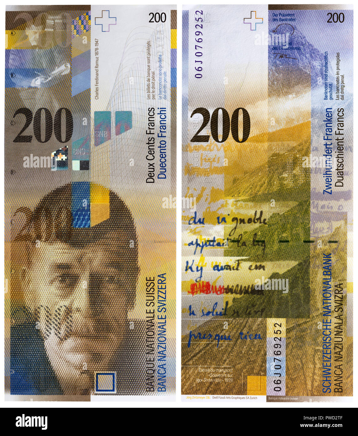 200 swiss francs immagini e fotografie stock ad alta risoluzione - Alamy
