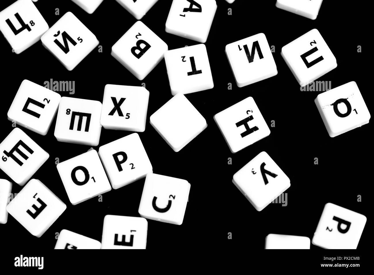 Russian alphabet immagini e fotografie stock ad alta risoluzione - Alamy