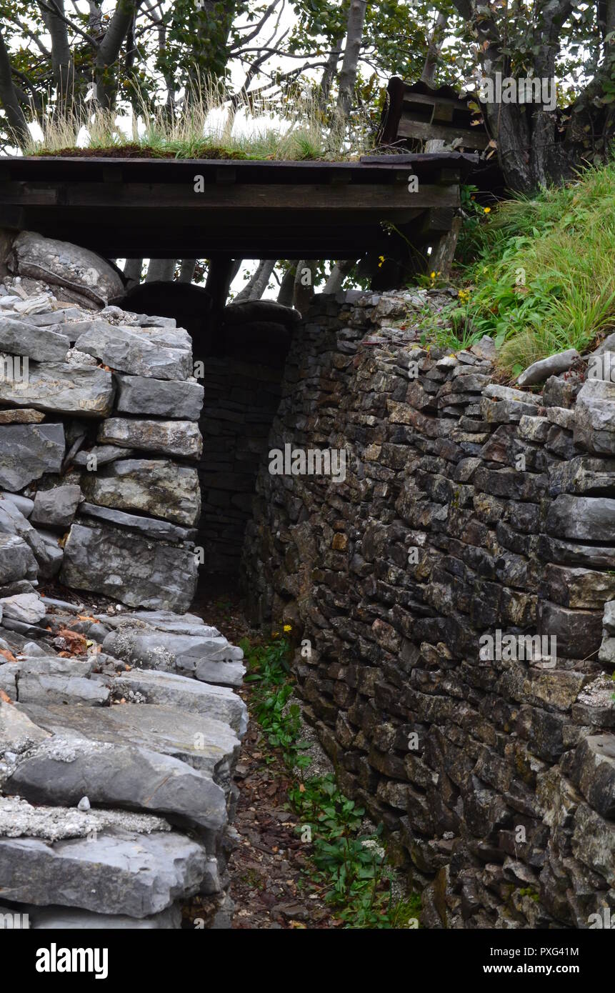 Ww1 trincee guerra di trincea prima guerra mondiale immagini e ...