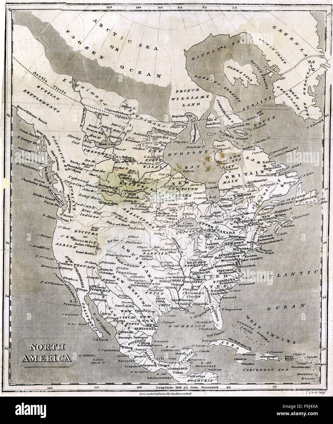 Mappa dell'america immagini e fotografie stock ad alta risoluzione - Alamy