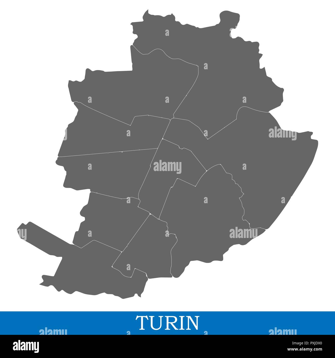 Mappa di torino immagini e fotografie stock ad alta risoluzione - Alamy