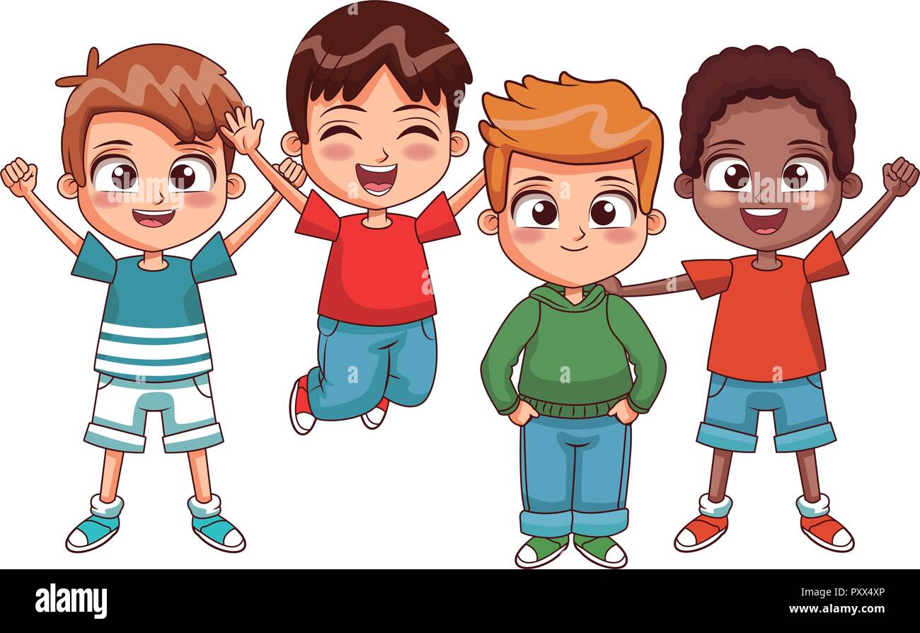 Kids cartoon immagini e fotografie stock ad alta risoluzione - Alamy