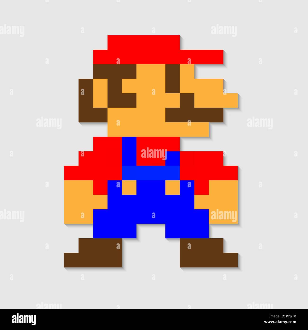 Super mario Immagini Vettoriali Stock - Alamy