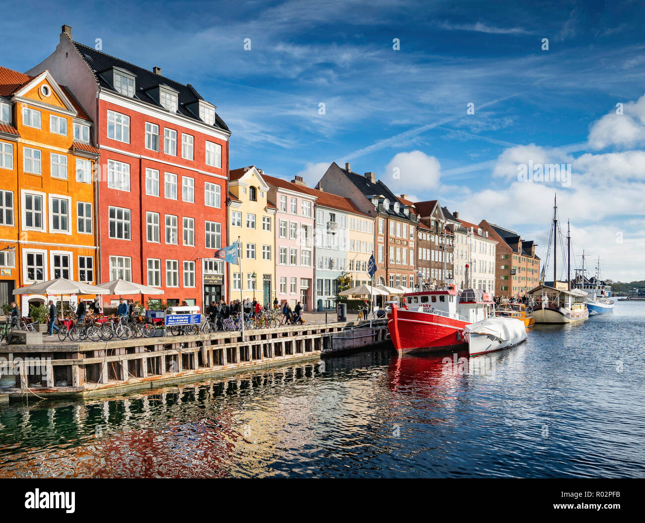 Vista iconica di copenaghen immagini e fotografie stock ad alta ...