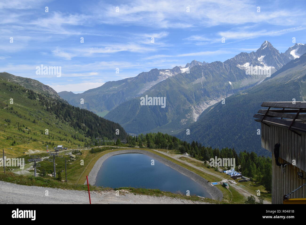 Lac vert chamonix immagini e fotografie stock ad alta risoluzione - Alamy