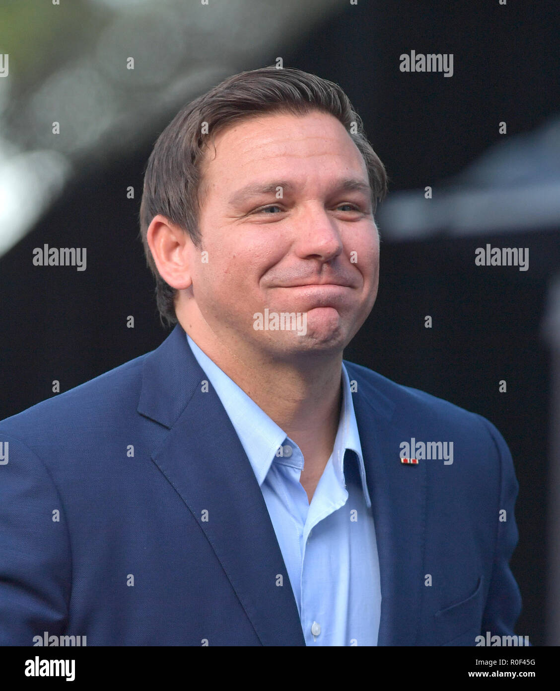 BOCA Raton, FL - novembre 04: Ron DeSantis, Rudy Giuliani e Procuratore ...