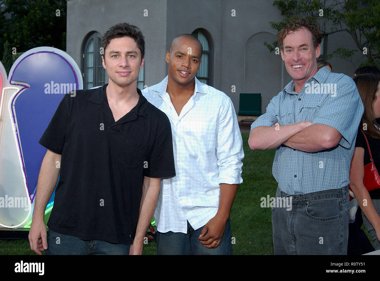 Zach braff and donald faison immagini e fotografie stock ad alta ...