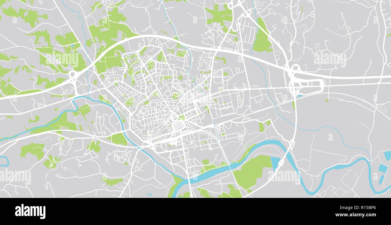 Mappa di asti Immagini Vettoriali Stock - Alamy