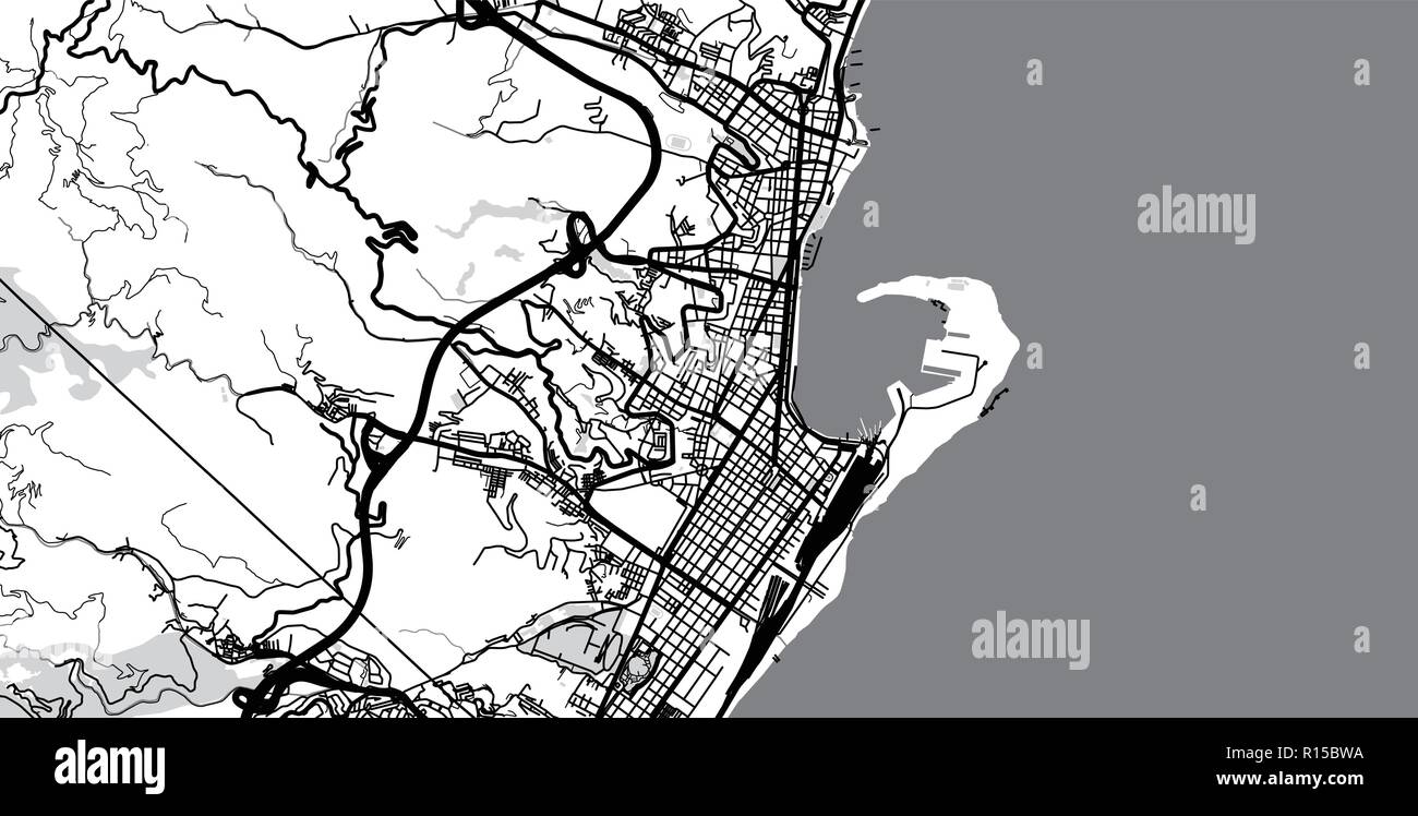 Vettore della mappa di messina immagini e fotografie stock ad alta ...