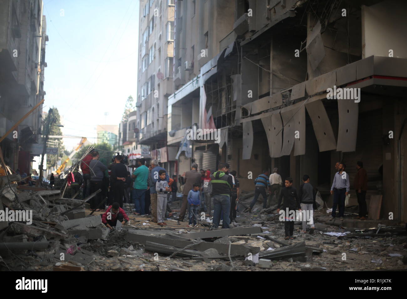 La città di Gaza, la striscia di Gaza, la Palestina. Xiii Nov, 2018 ...