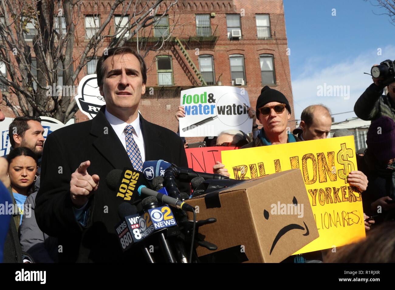 New York, NY, STATI UNITI D'AMERICA. 14 nov 2018. Rappresentante Area ...