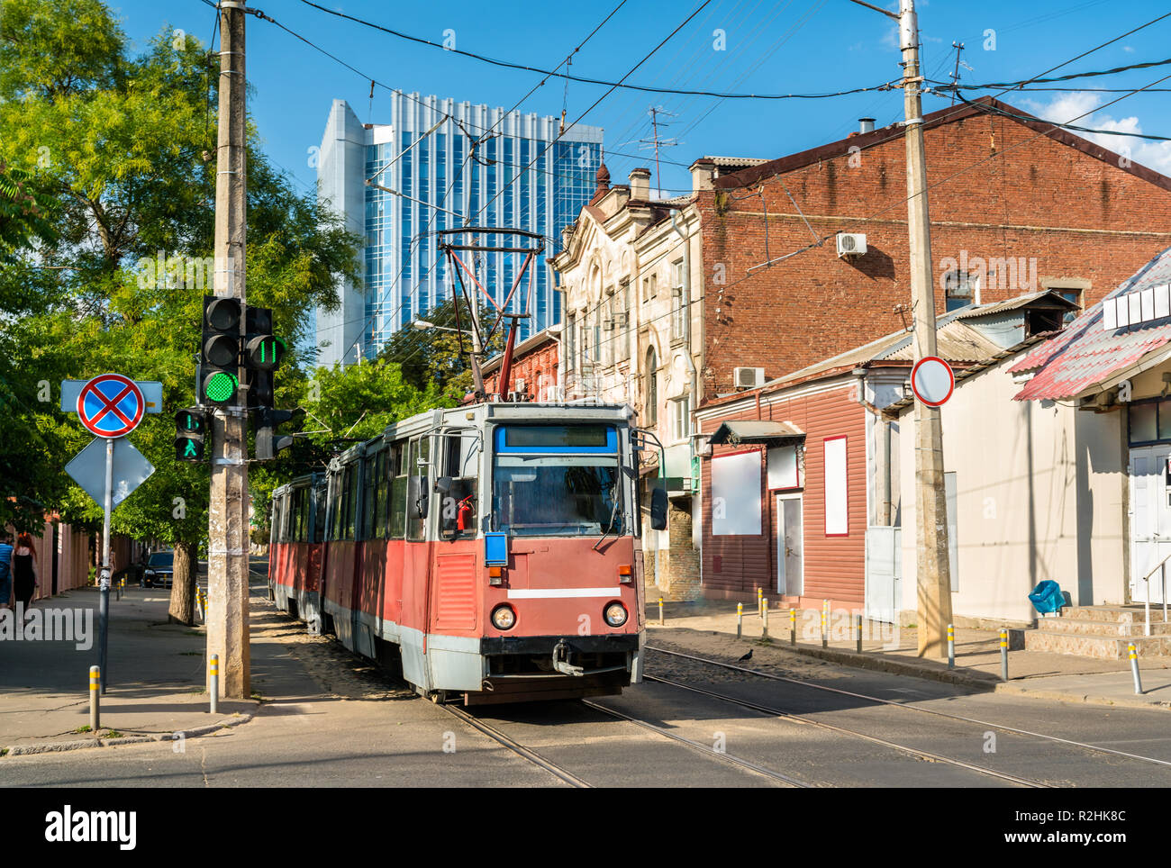 Linea del tram in metallo immagini e fotografie stock ad alta ...