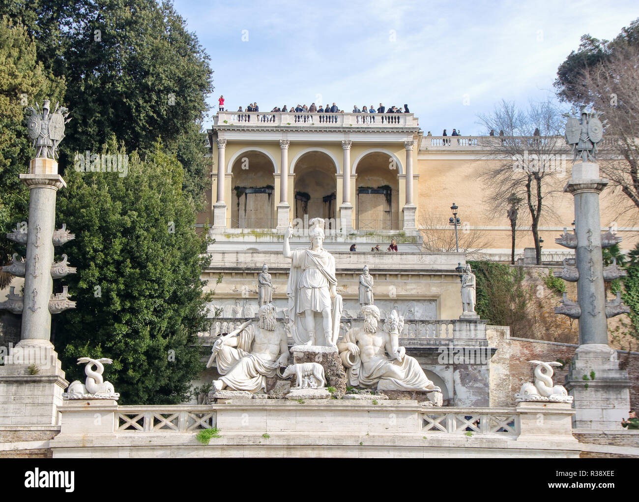 Roma dalla terrazza del pincio immagini e fotografie stock ad alta ...
