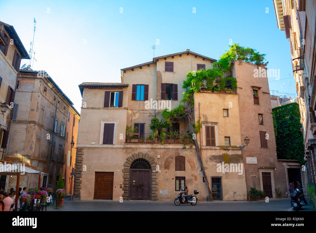 Piazza Margana, Roma, Italia Foto stock - Alamy
