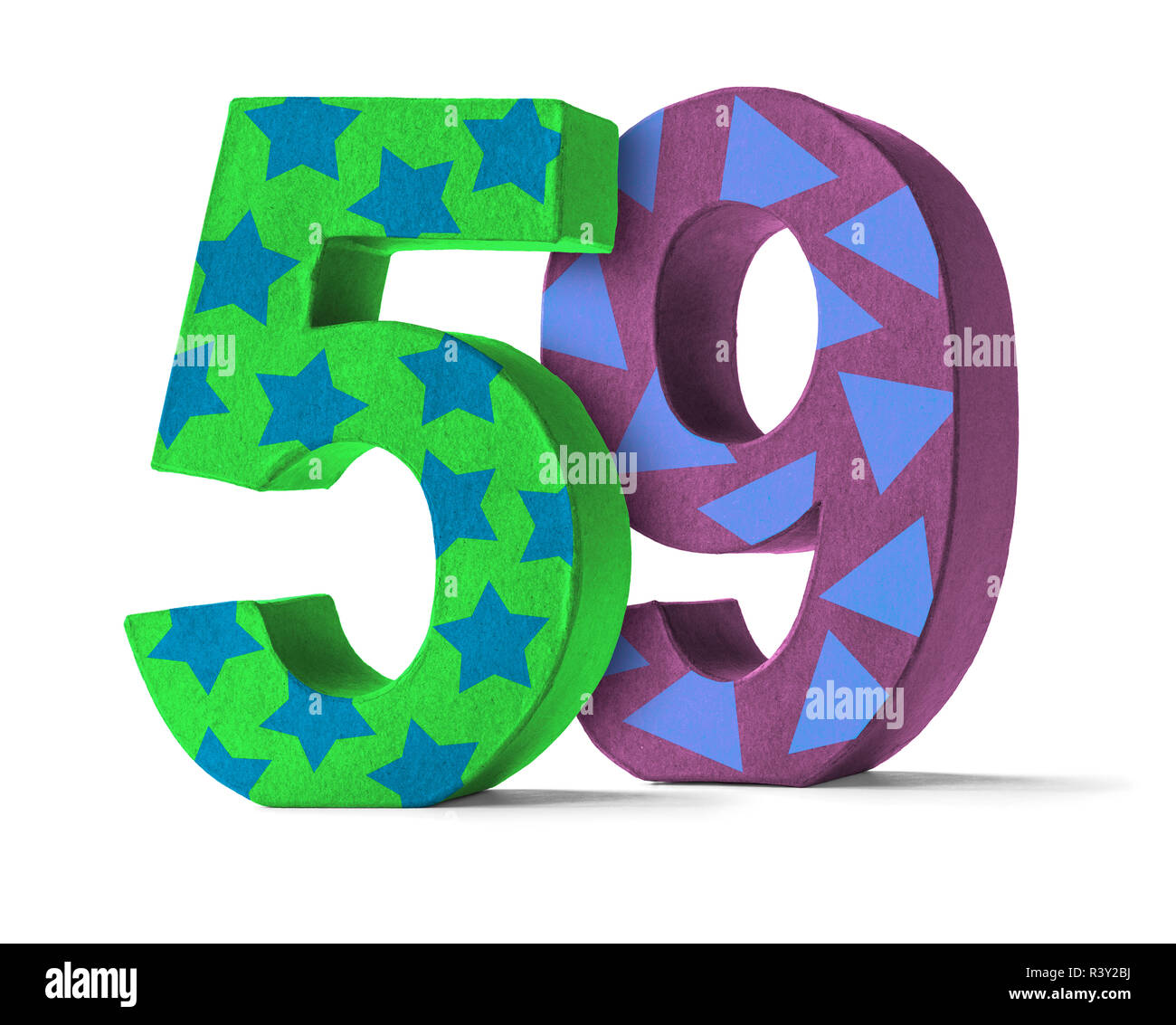 Number 59 Immagini senza sfondo e Foto Stock ritagliate - Alamy