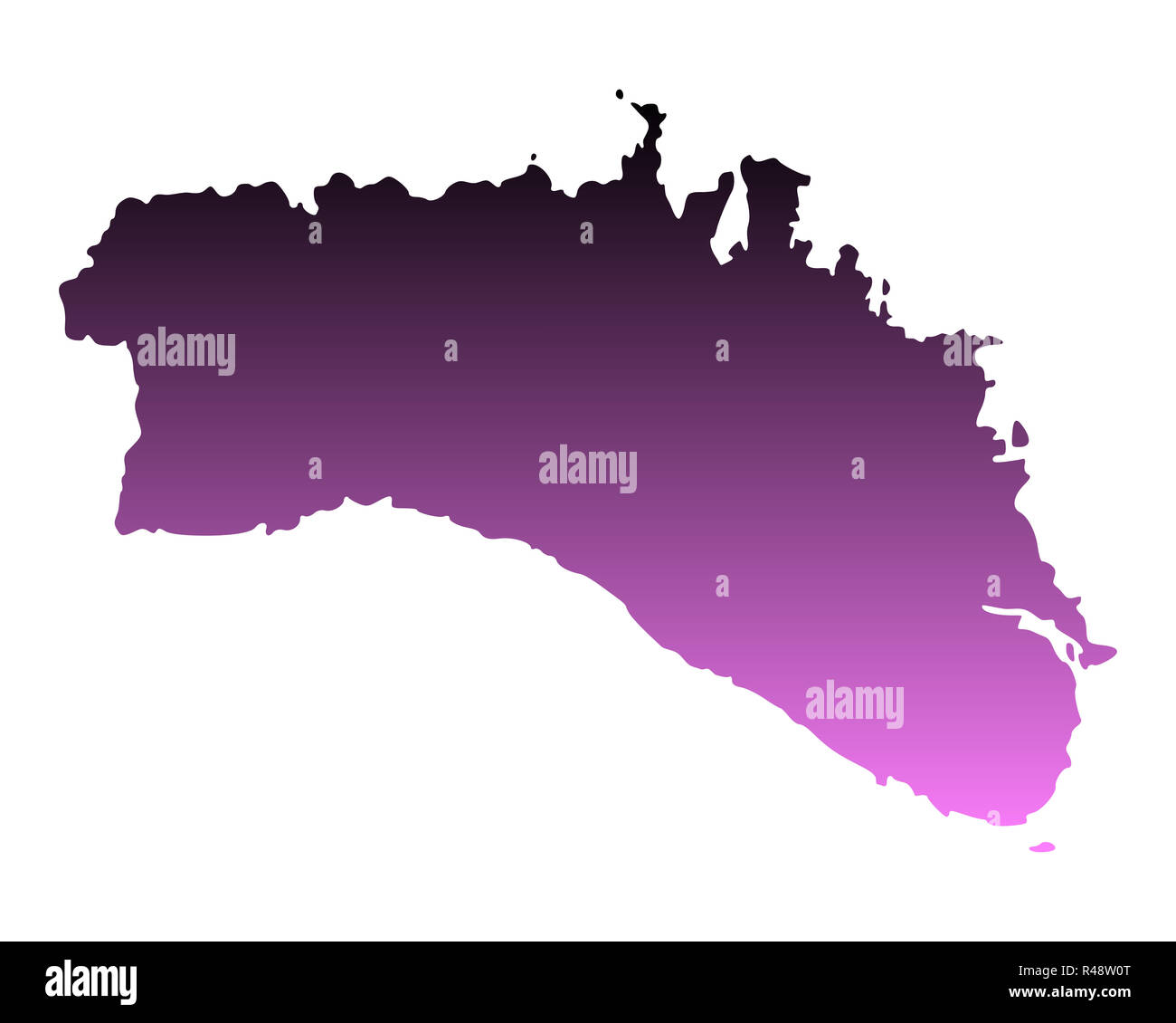 Mappa dell'isola di minorca immagini e fotografie stock ad alta ...