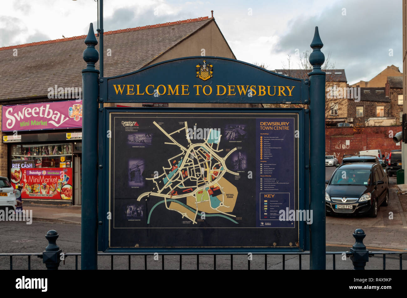 Mappa di dewsbury immagini e fotografie stock ad alta risoluzione - Alamy