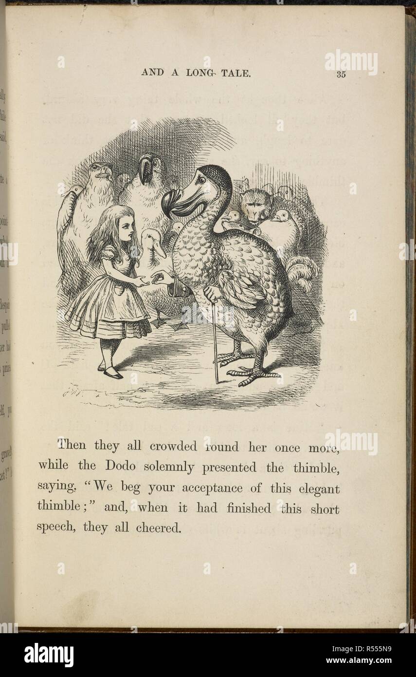 Alice nel paese delle meraviglie dodo immagini e fotografie stock ad ...
