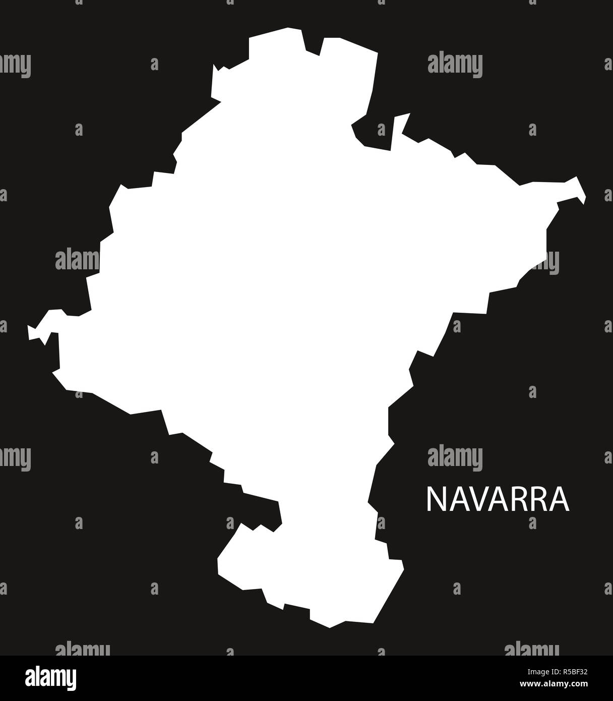 Mappa di navarra immagini e fotografie stock ad alta risoluzione - Alamy