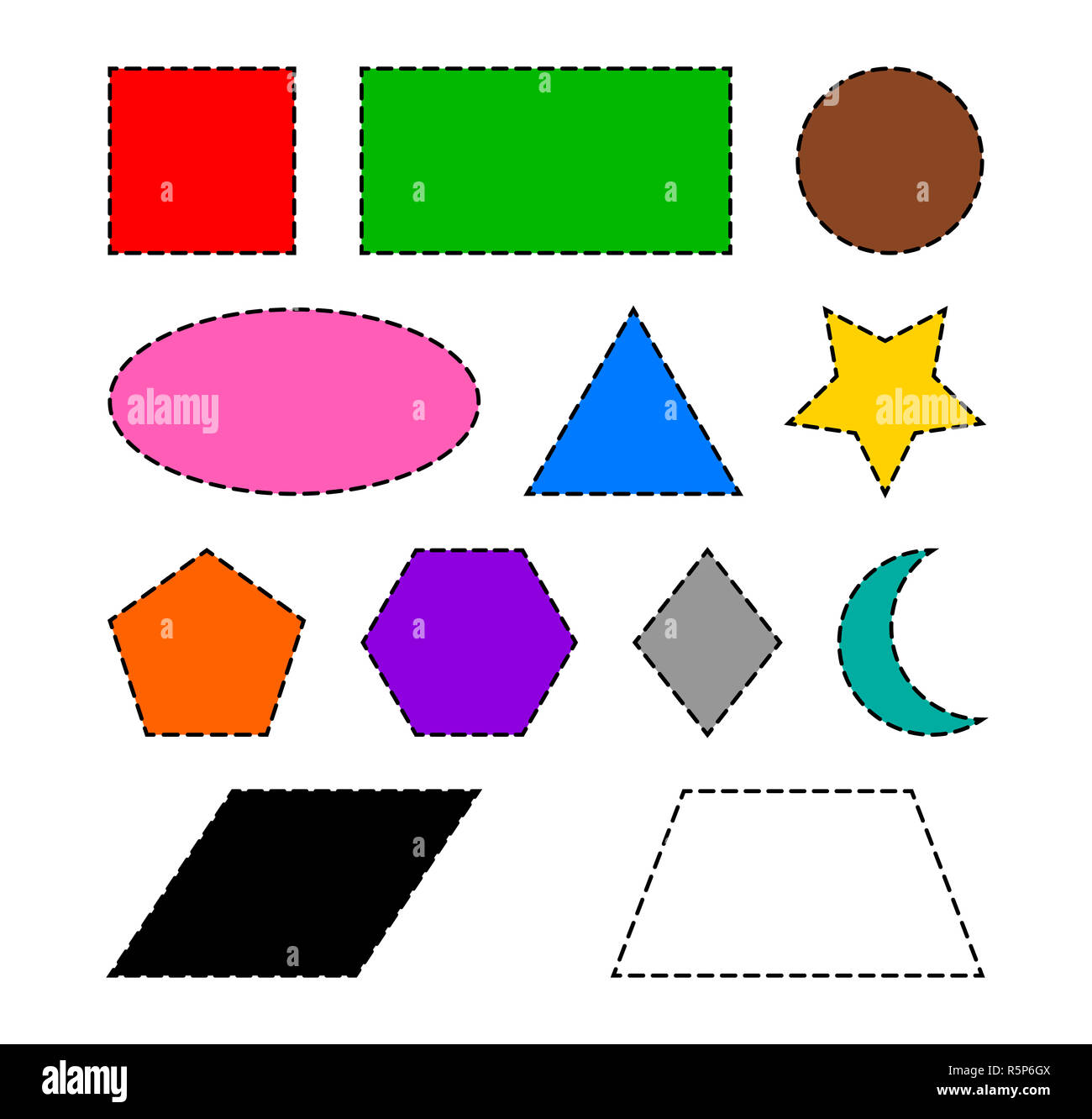 Shapes clipart immagini e fotografie stock ad alta risoluzione - Alamy