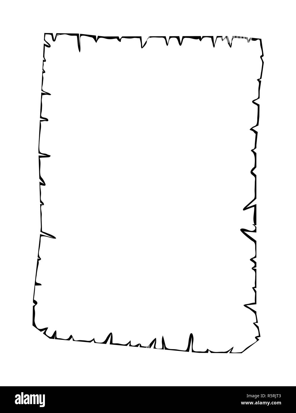 Pergamena pergamena Foto e Immagini Stock in Bianco e Nero - Alamy