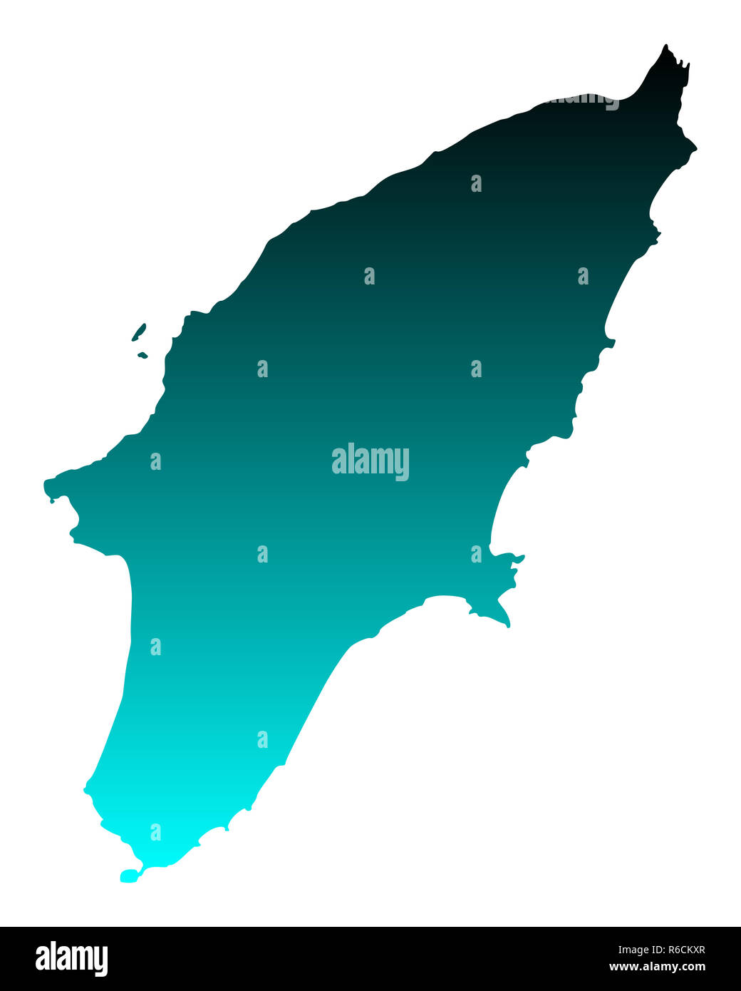 Mappa dell'isola di rodi immagini e fotografie stock ad alta ...