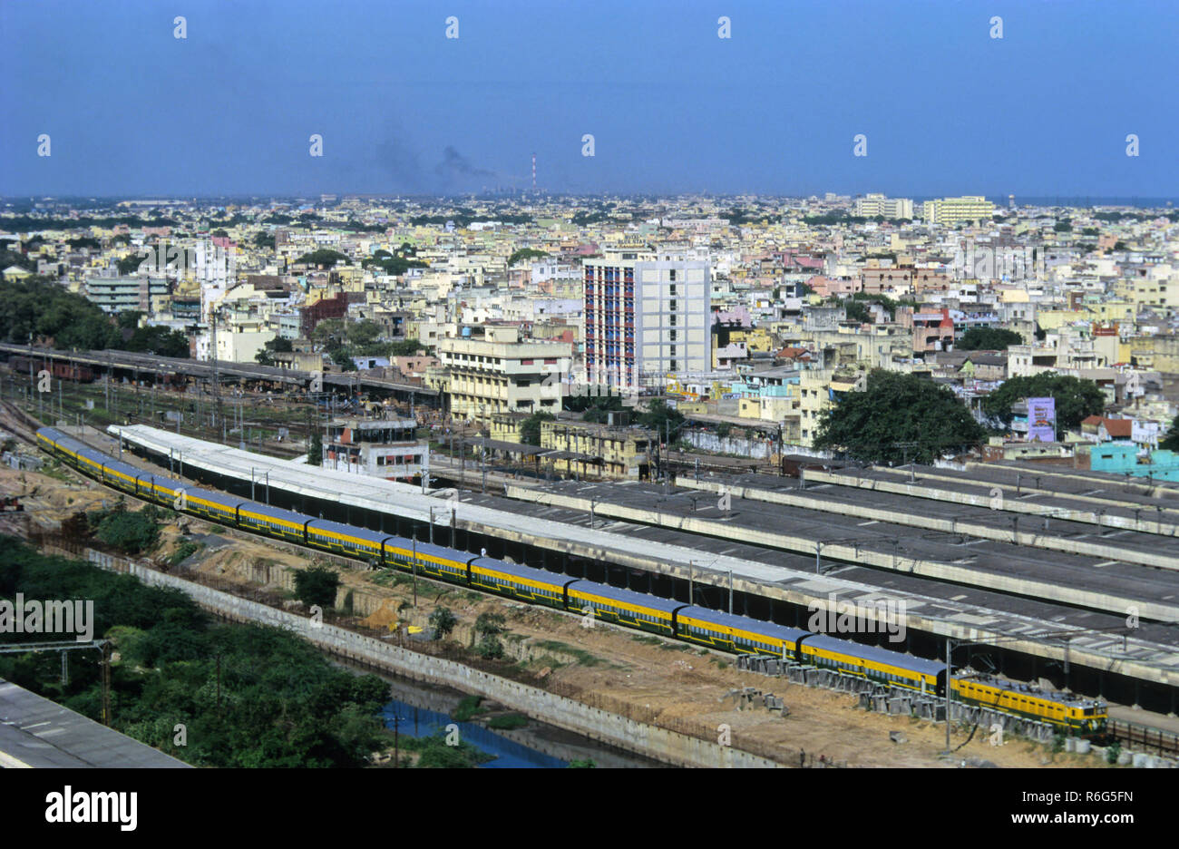 Vista aerea di chennai immagini e fotografie stock ad alta risoluzione ...