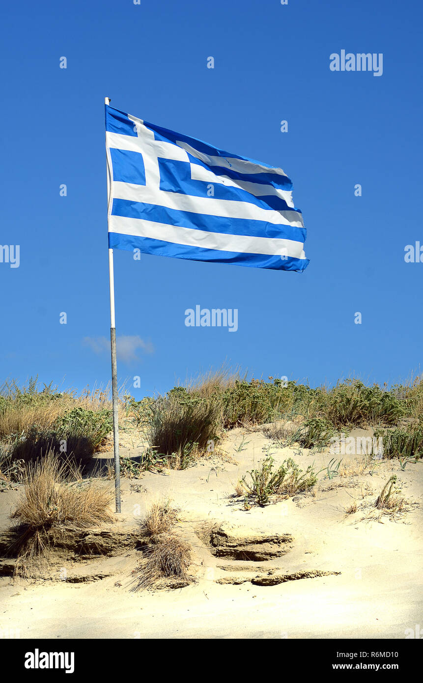Bandiera greca della grecia immagini e fotografie stock ad alta ...