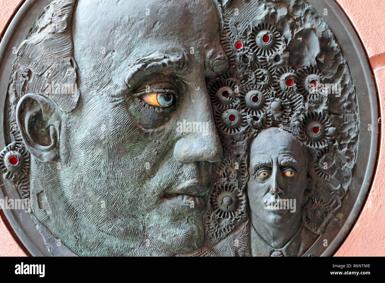 Targa commemorativa per la storia della scienza immagini e fotografie ...