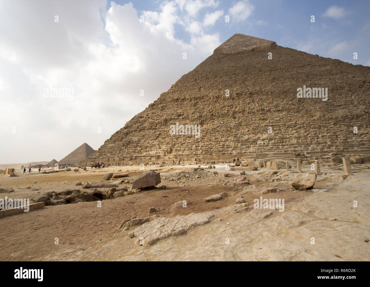 Il Cairo, Egitto - 12 Novembre 2018: Foto per piramide di Khufu nelle ...